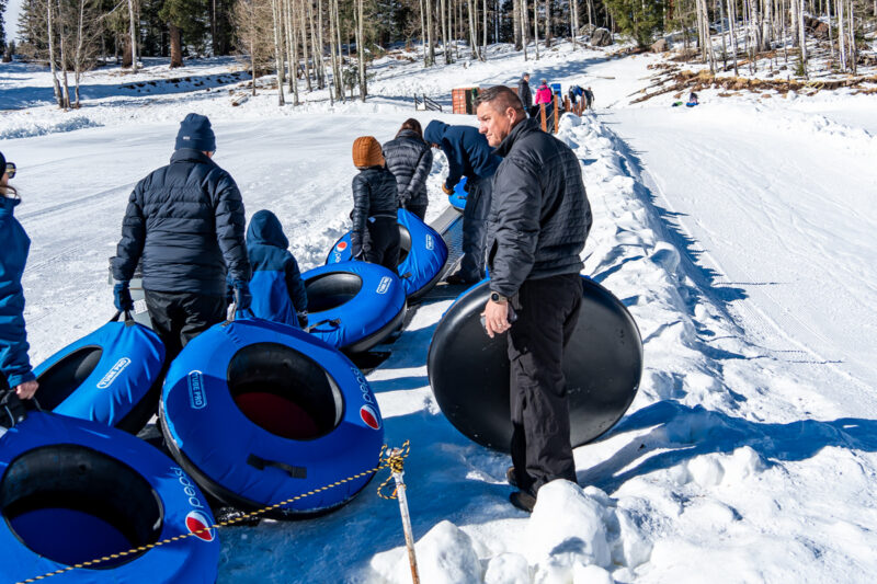 Snow Tubing - Sunrise Park Resort